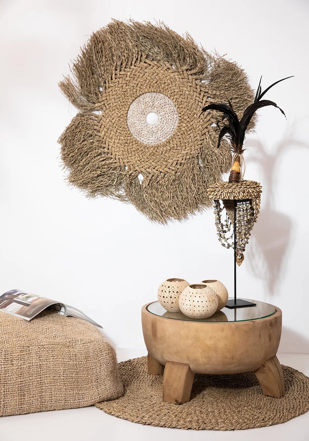 The Mekong River Carpet - Natural - 90 – Labohemian